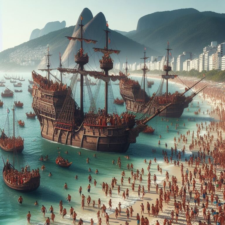 22 Avril 1500 : Découverte du Brésil par le navigateur Pedro Alvares ...
