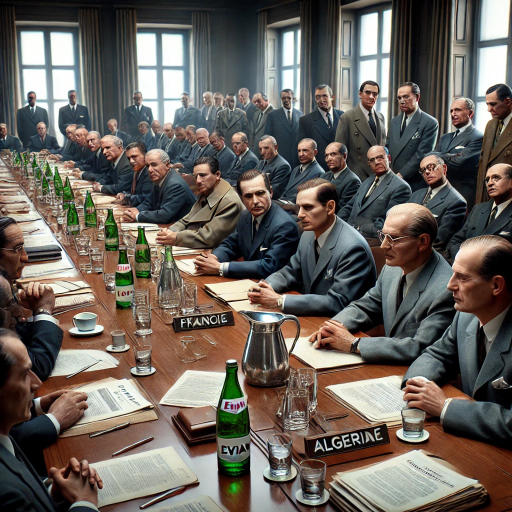18 Mars 1962 : Signature des accords d'Evian, pour une paix en eaux ...